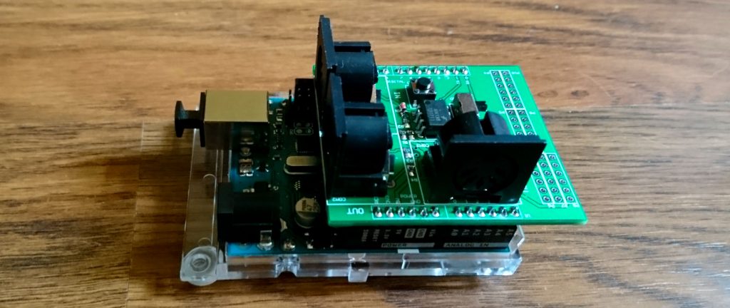 Arduino Midi Filter mit Midi Clock - Christian Streng